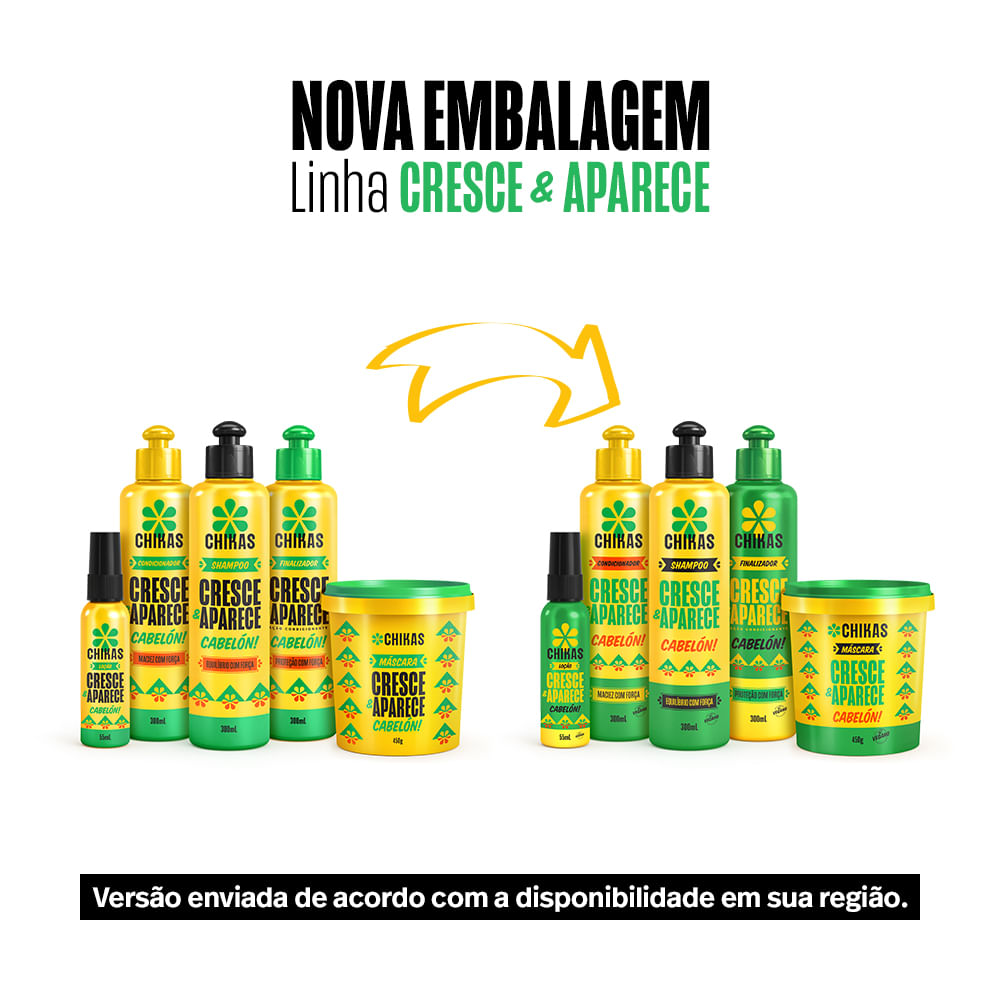 Máscara Cresce & Aparece 700g - Chikas